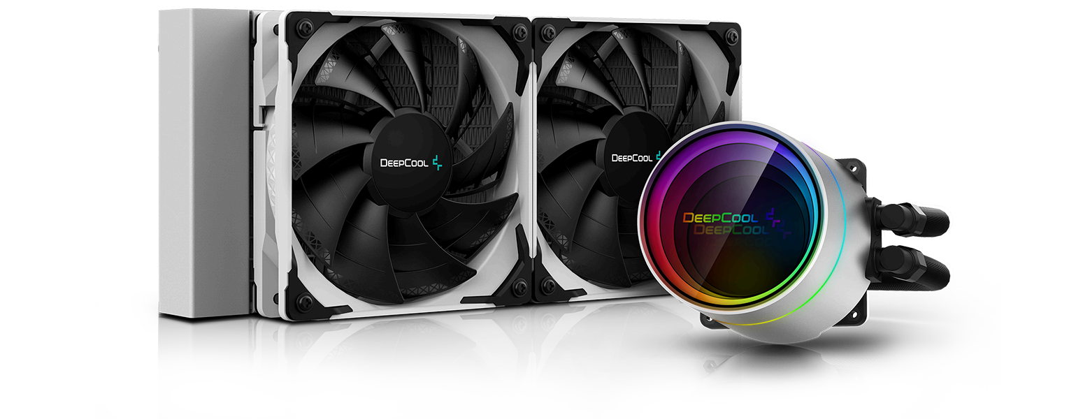 DeepCool-CASTLE 240EX WHITE